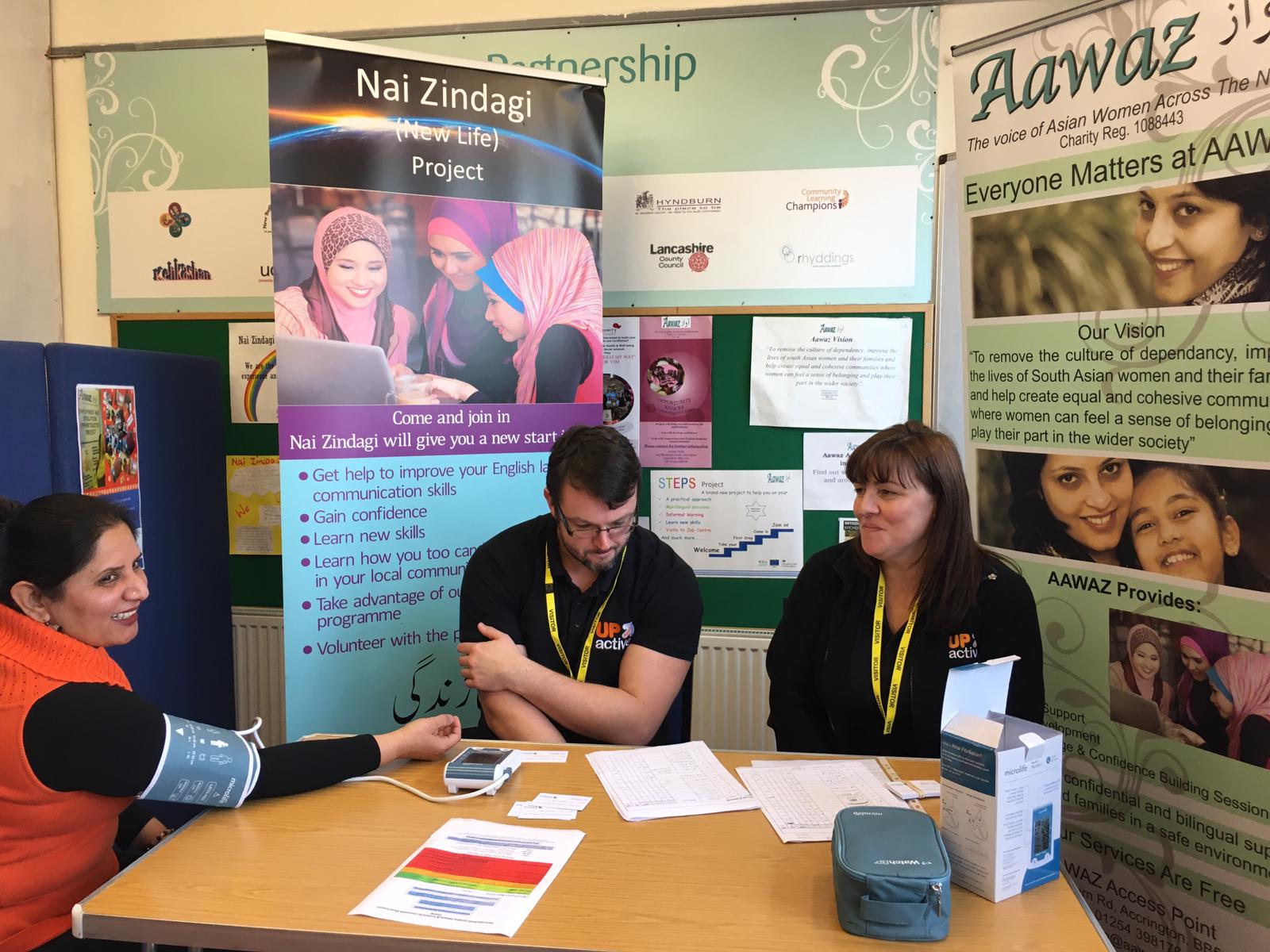 BP Check Session at Aawaz - Aawaz